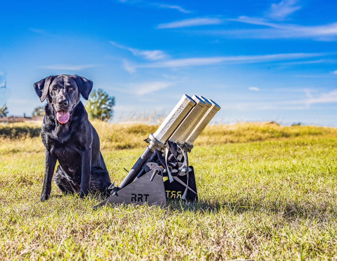 RRT Launcher, the pioneer of gun dog training launchers and bumper